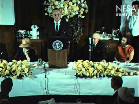 Presidential tour | Australian Commonwealth Film Unit | 1966 | ACMI ...