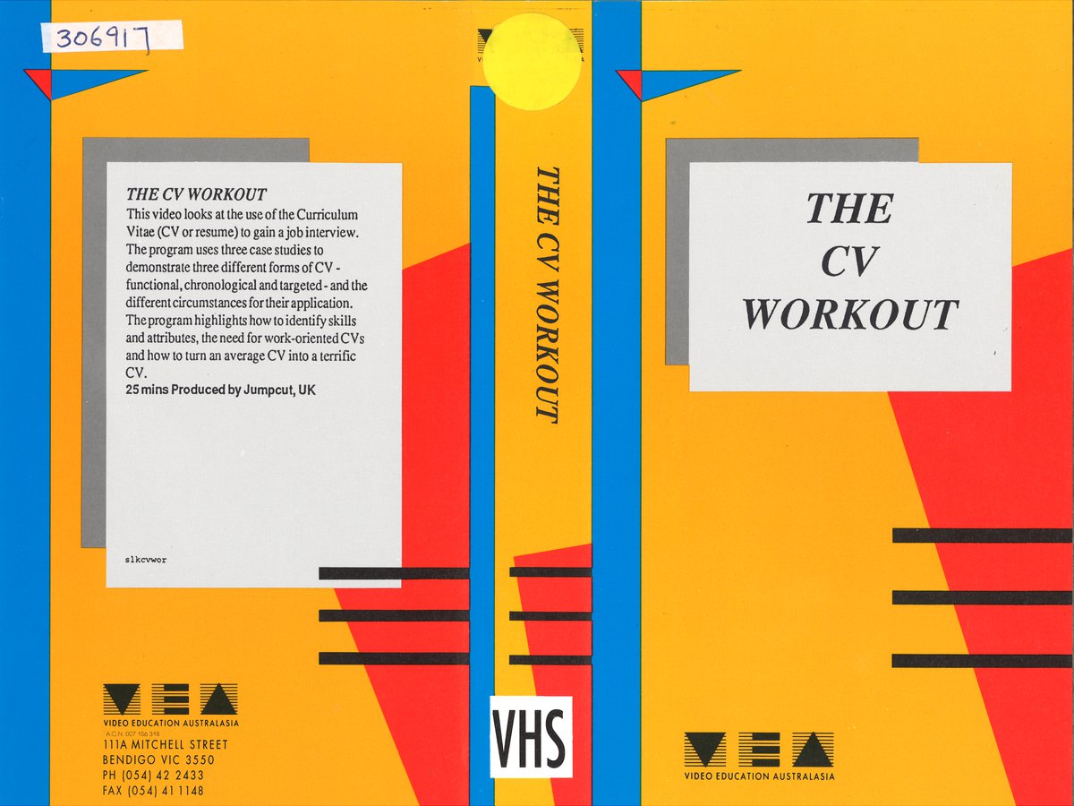 The CV workout | Chris Page | 1994 | ACMI collection | ACMI: Your ...
