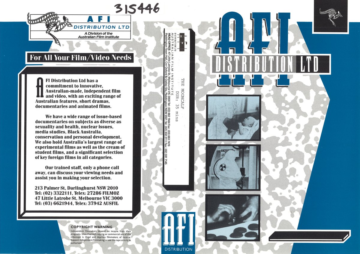 The Mooncalf | Keiran Weir | 1986 | ACMI collection | ACMI: Your museum ...