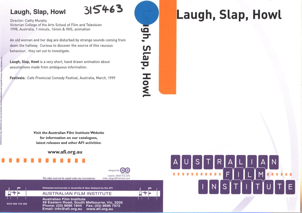 Laugh slap howl | Cath Murphy | 1998 | ACMI collection | ACMI: Your ...