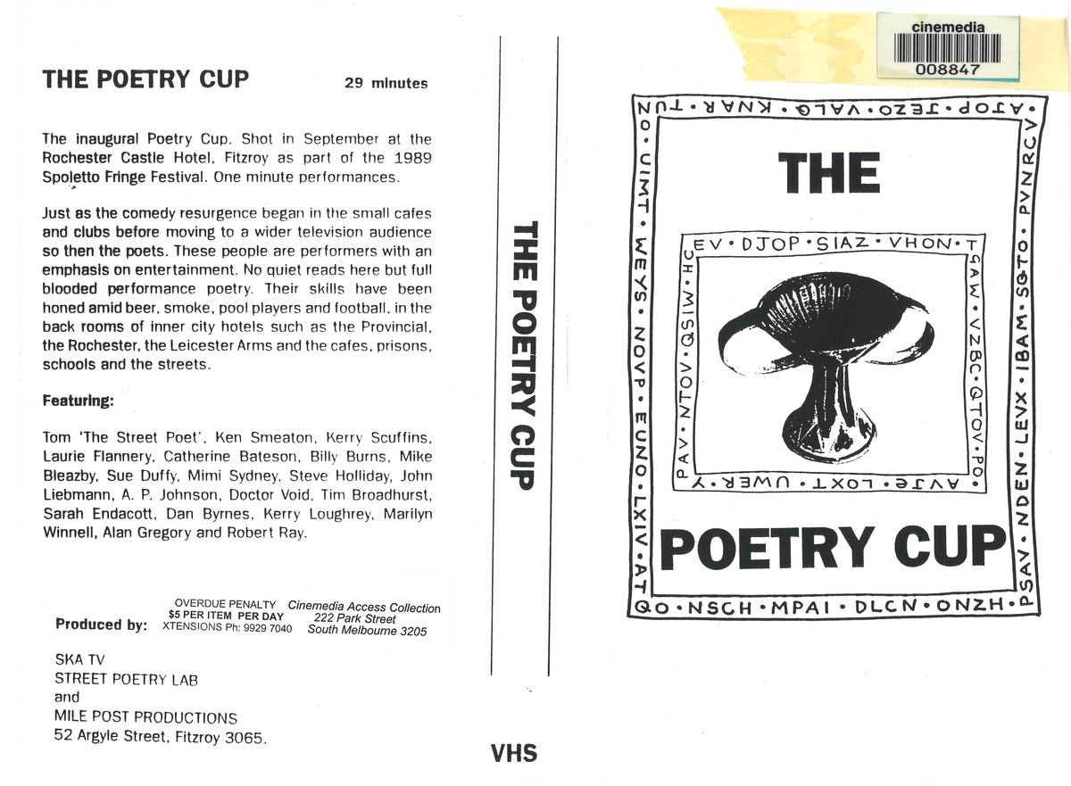 The Poetry Cup | Terrence Doran | 1989 | ACMI collection | ACMI: Your ...