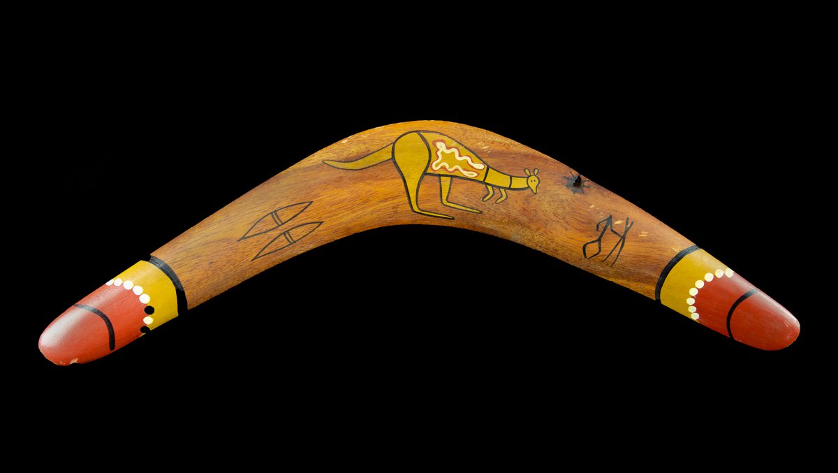 Bill Onus boomerangs | Bill Onus | ACMI collection | ACMI: Your museum ...