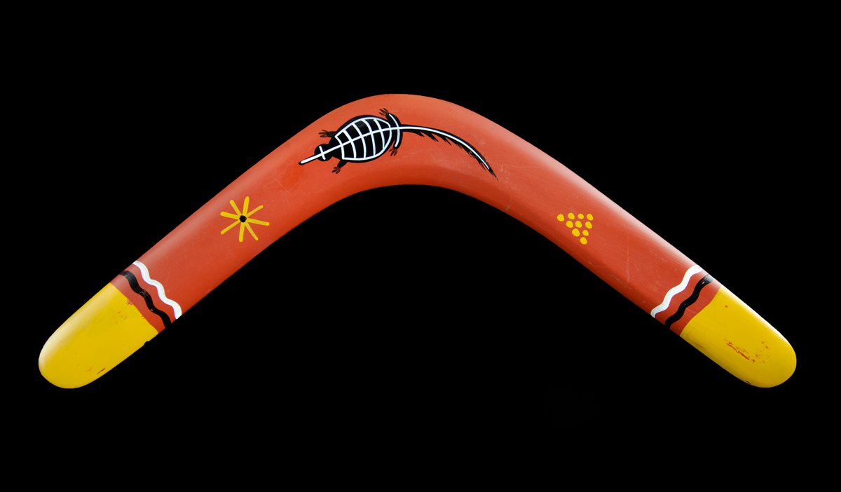 Bill Onus boomerangs | Bill Onus | ACMI collection | ACMI: Your museum ...