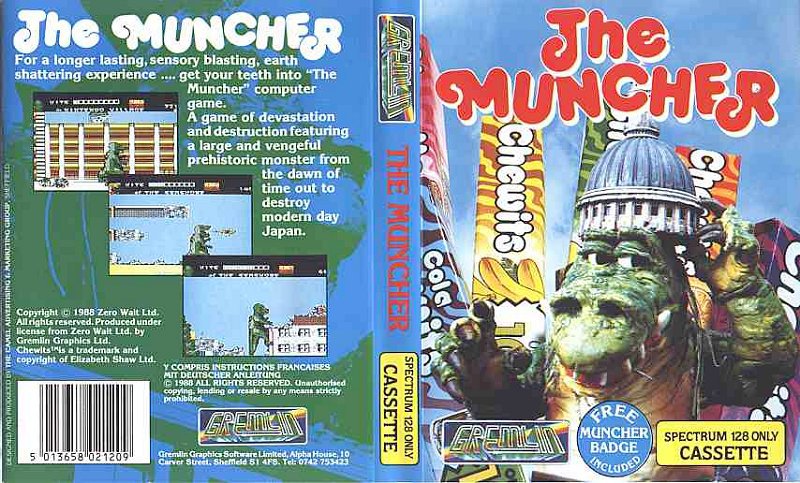 Emulation of The Muncher for ZX Spectrum 128 | ACMI collection | ACMI ...