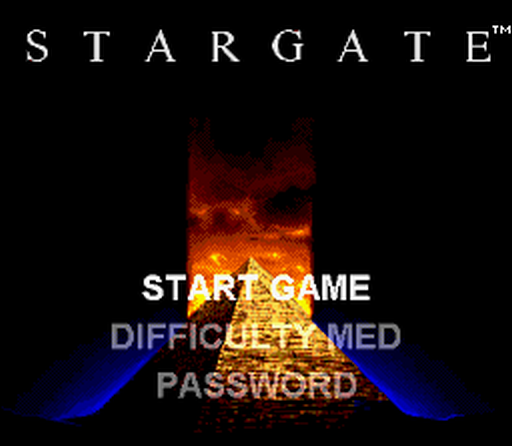 Stargate [computer game] | Acclaim Entertainment Ltd | 1992 | ACMI ...