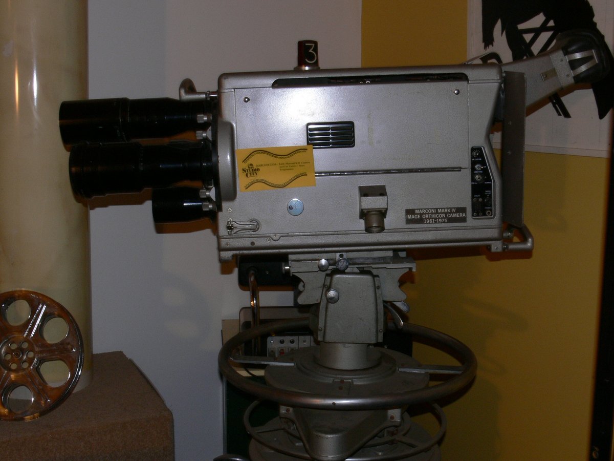 Marconi Mark IV Image Orthicon black and white camera | ACMI collection ...