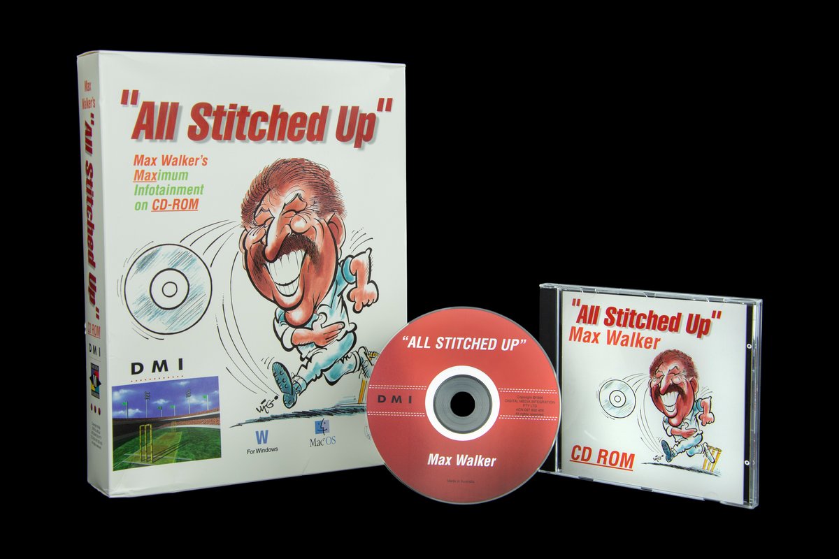 "All Stitched Up" Max Walker's Maximum Infotainment CD-ROM | Max Walker ...