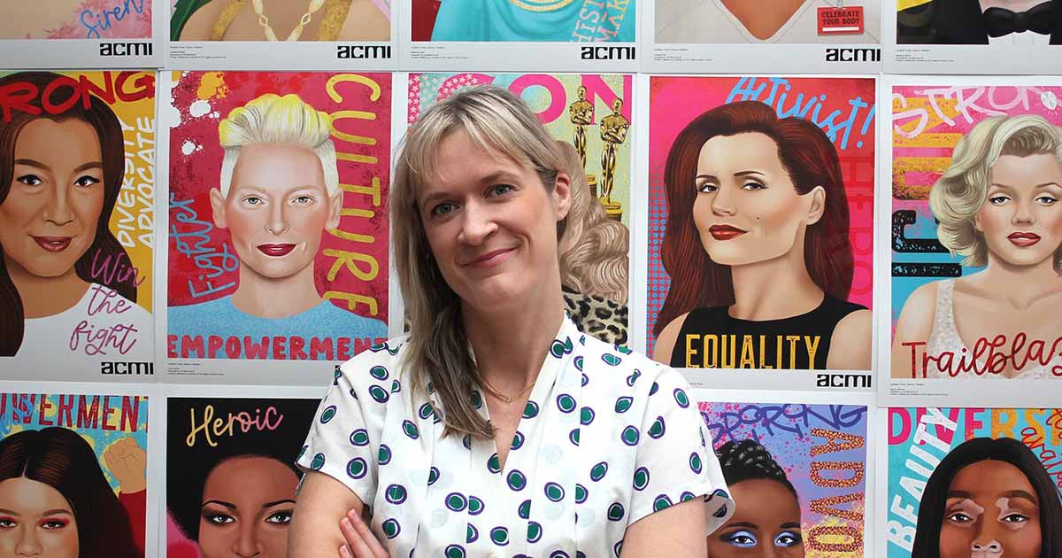 "I'm inspired all the time!": Cat MacInnes’ Goddess Portraits | ACMI ...