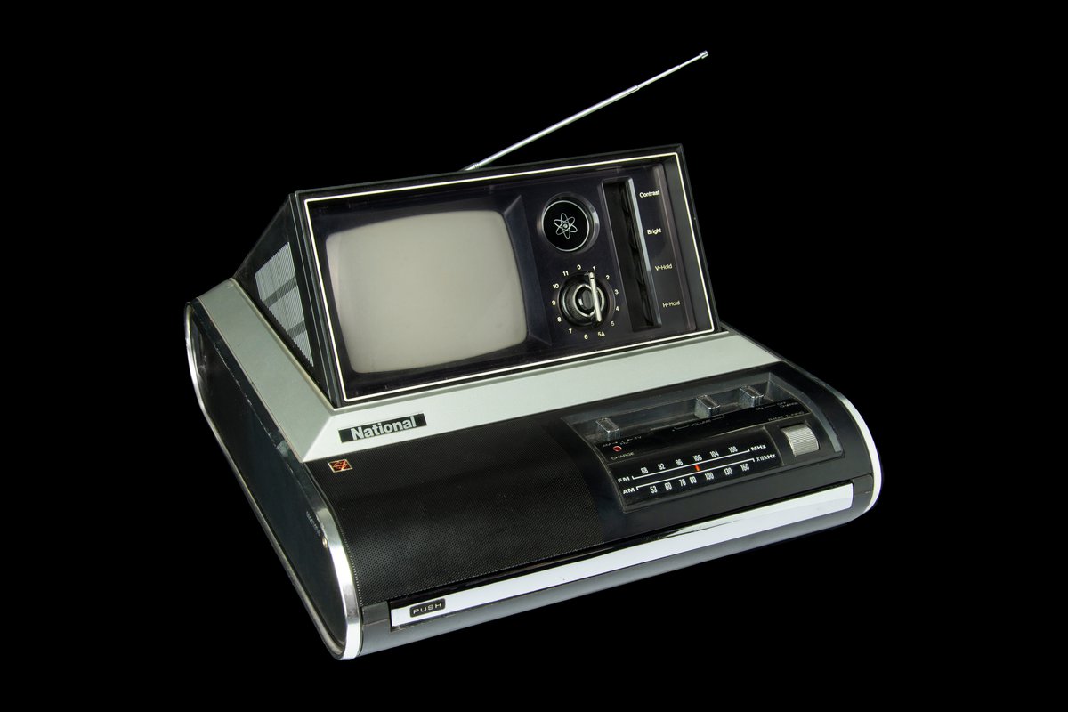 Pop-Up Television Radio Model TR-475U | National Panasonic | ACMI ...