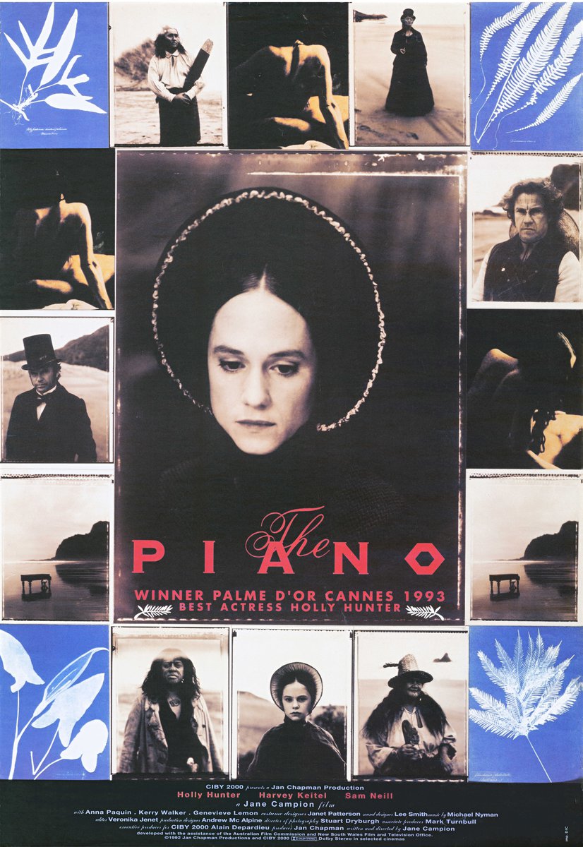 Poster from the film: The Piano, 1993 | 2018 | ACMI collection | ACMI ...