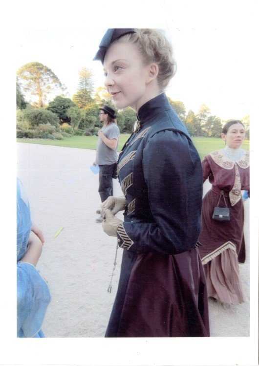 Picnic at Hanging Rock (2018) Mrs Appleyard (Natalie Dormer) fete dress ...