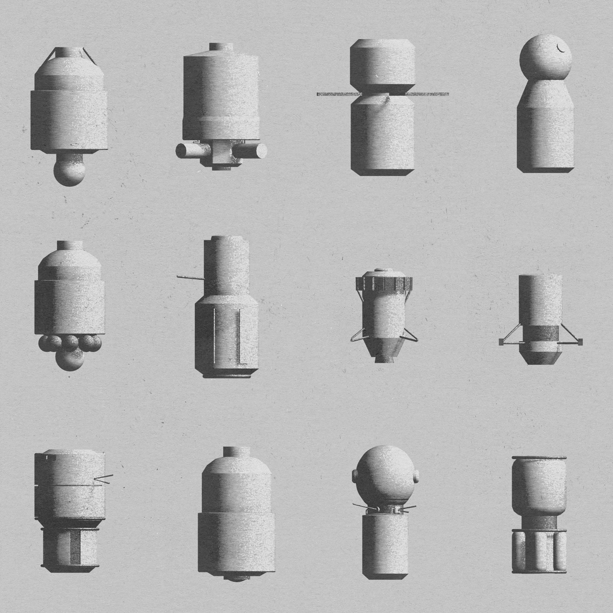 Space capsule concept art from Heavenly Bodies (2021) | 2018 | ACMI ...