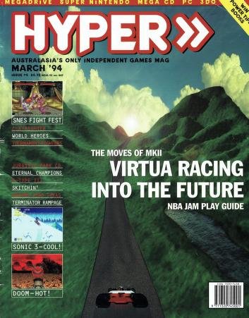 Hyper >> [games magazine] Issue 4, March 1994 | Otter Publishing | 1994 ...