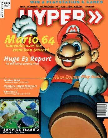 Hyper >> [games magazine] Issue 34, August 1996 | Otter Publishing ...