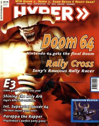 Hyper >> [games magazine] Issue 47, September 1997 | Next Publishing ...