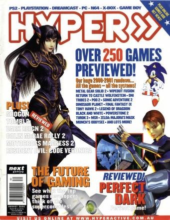 Hyper >> [games magazine] Issue 82, August 2000 | Next Publishing ...