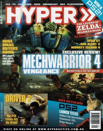 Hyper >> [games magazine] Issue 87, January 2001 | Next Publishing ...