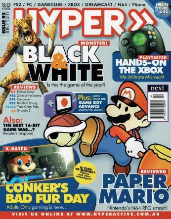 Hyper >> [games magazine] Issue 92, June 2001 | Next Publishing | 2001 | ACMI collection | ACMI ...